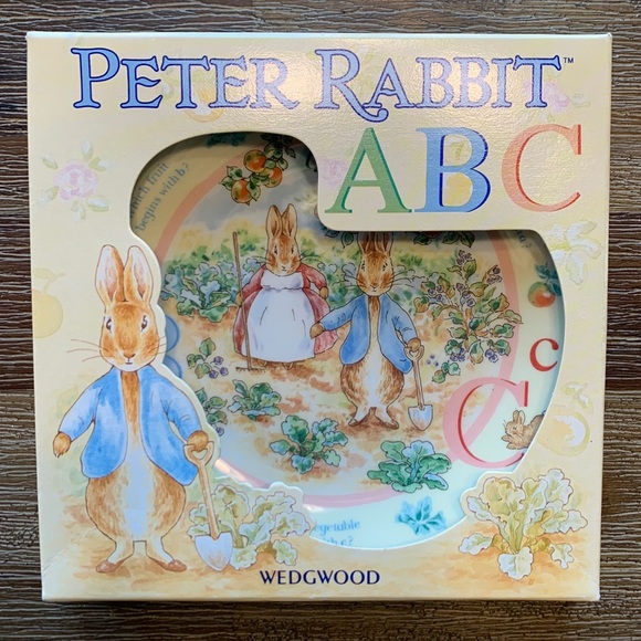 Wedgwood | Dining | Newwedgewood China Peter Rabbit Abc Plate | Poshmark